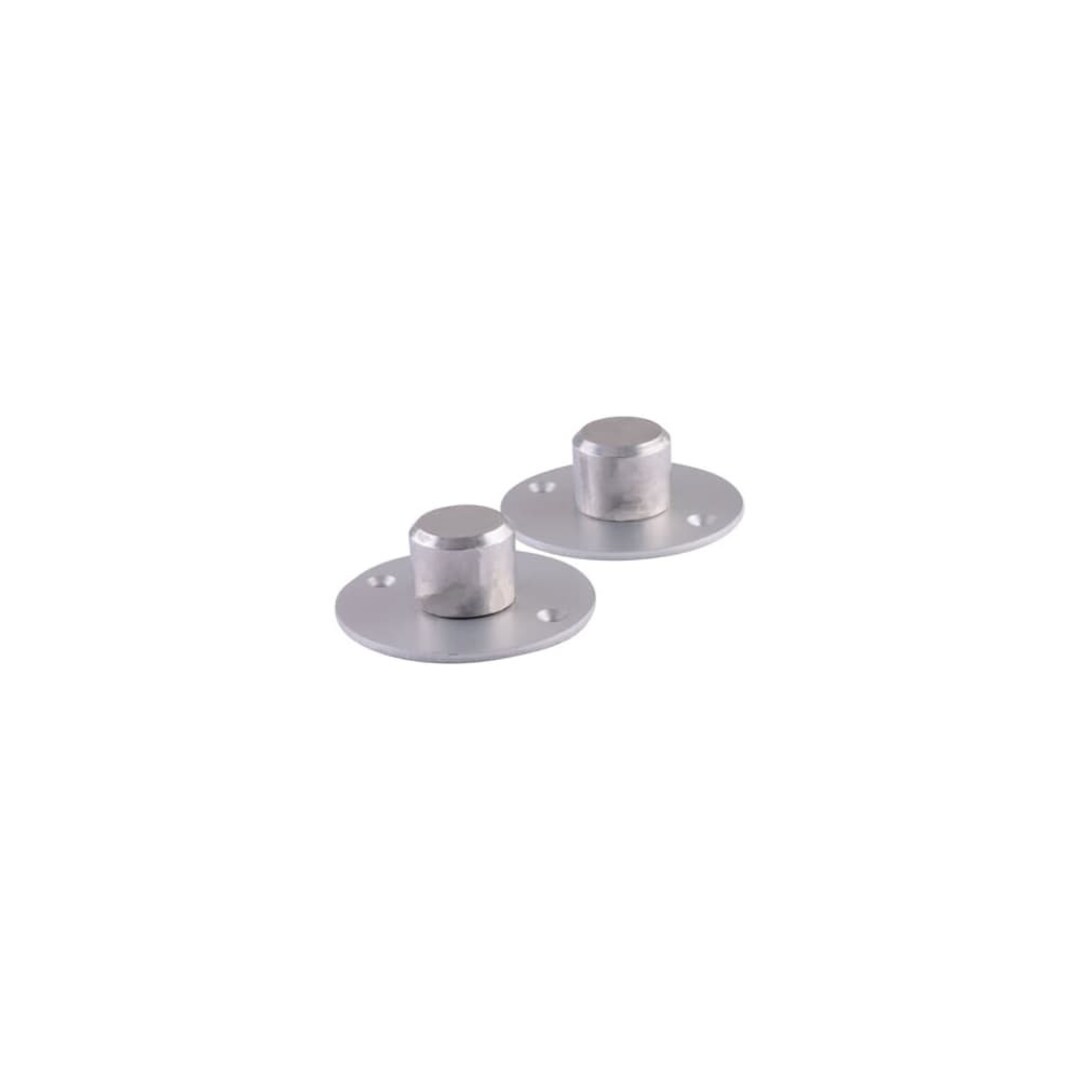 Floor to Ceiling Toilet Cubicle Post Feet Satin Anodised Aluminium - Etsy