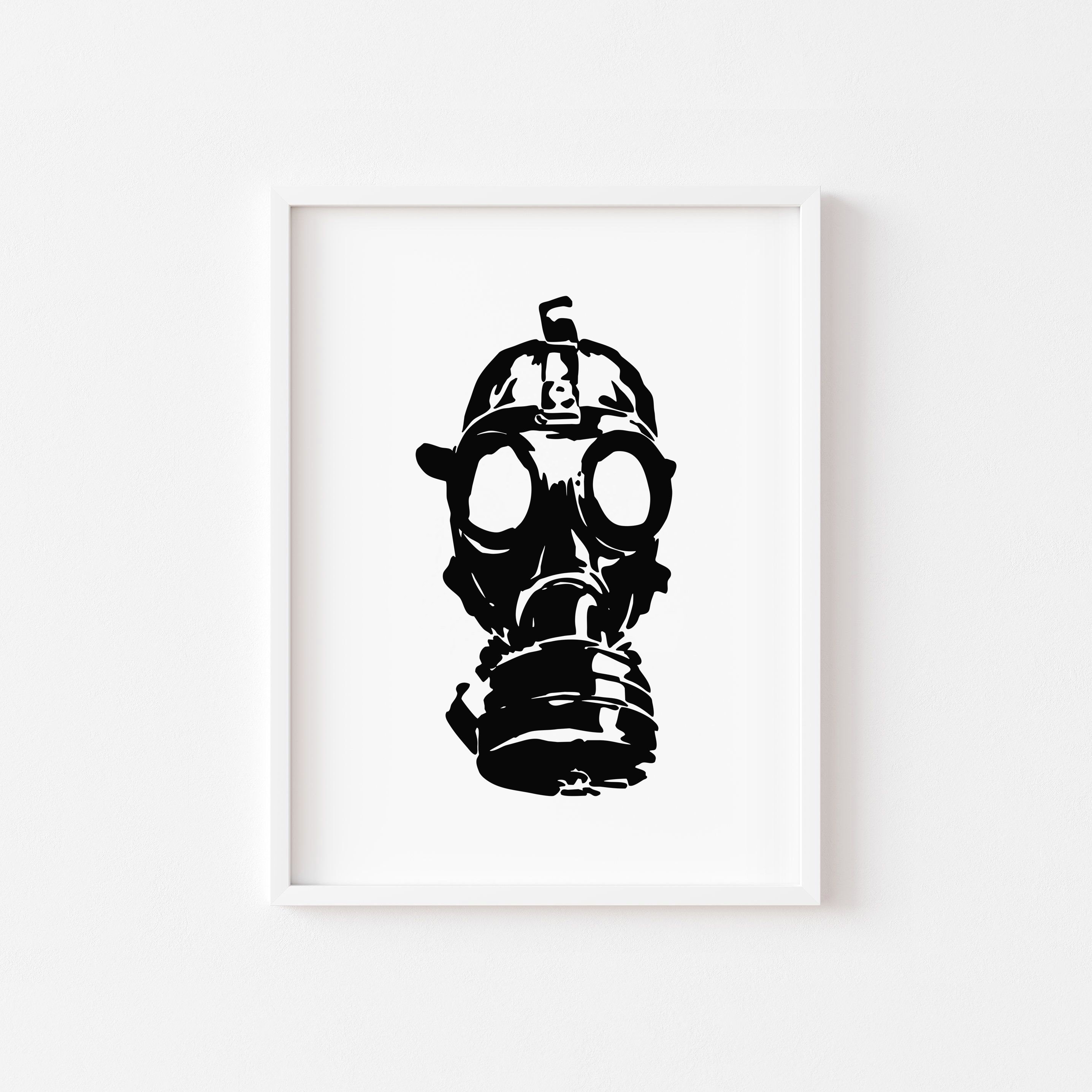 Banksy Gas Mask