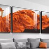 Large LED Wall Decor Moon Light Luxury Unique Picture Painting Resin ...