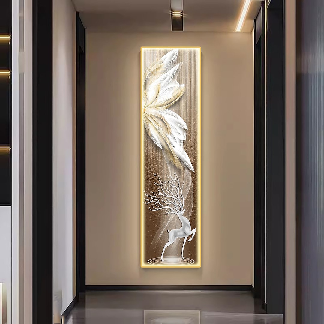 Luminous Paint Crystal Modern Minimalist Art Light Luxury Decorative ...