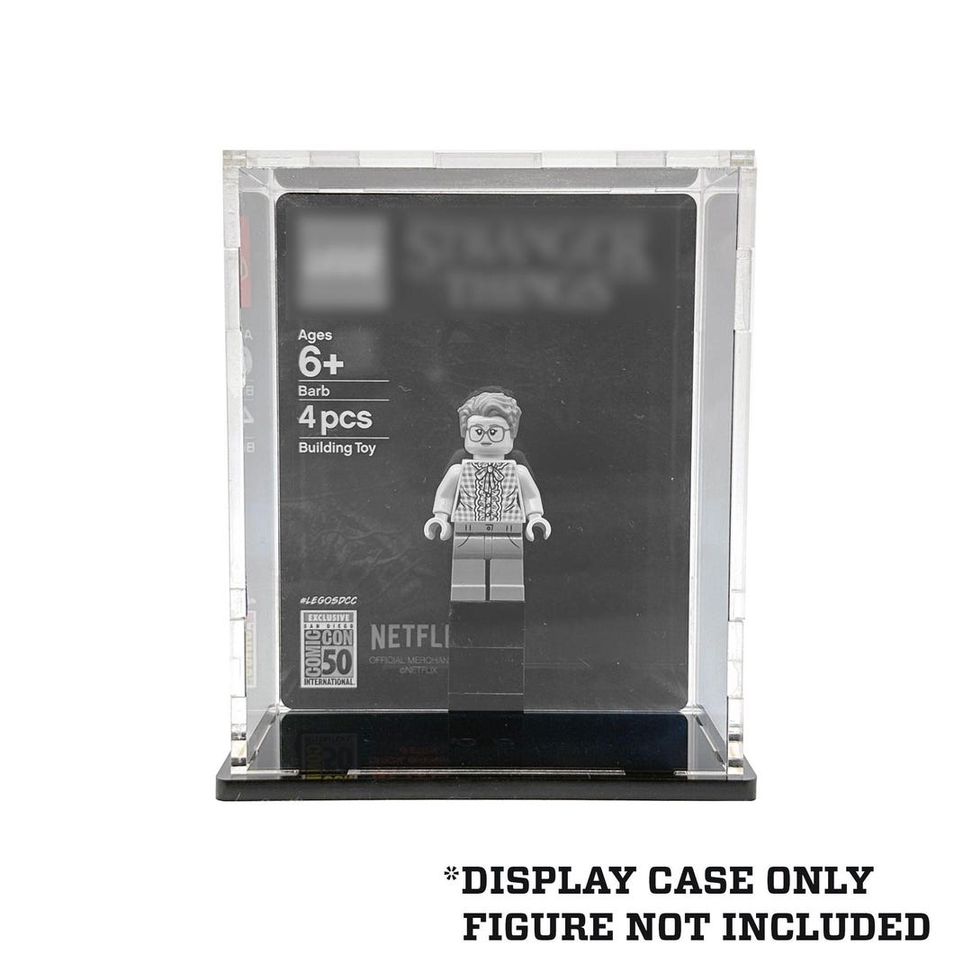 Large Minifig Display Case for Collectible Figures With Clamshell Card ...