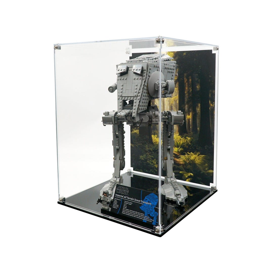 Acrylic Display Case Fits LEGO 75417, AT-ST Walker Ultimate Collector ...