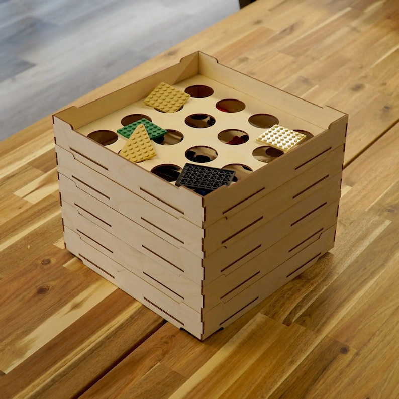 11" 5-tray Brick Sorter Kit - Etsy