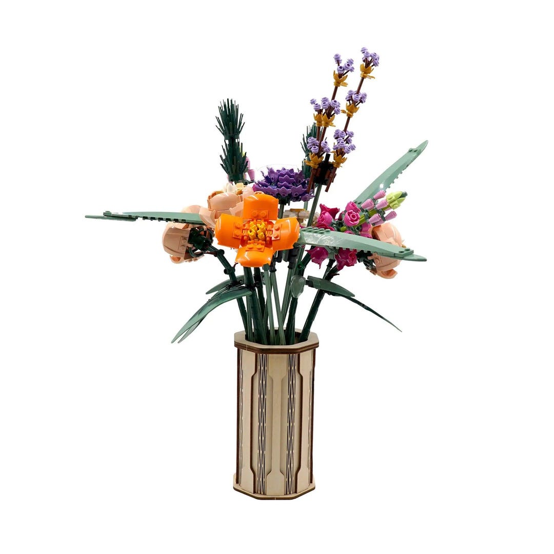 Hex Vase for LEGO® Flowers - Etsy