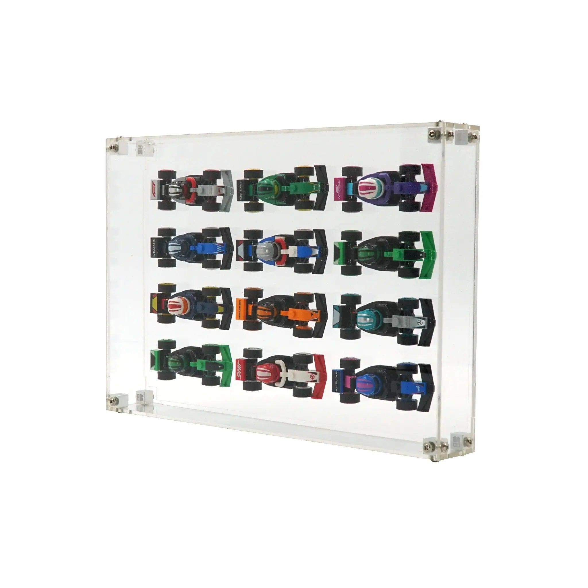 Acrylic Display Case Fits LEGO 71049, F1 Collectible Race Cars With Uv ...