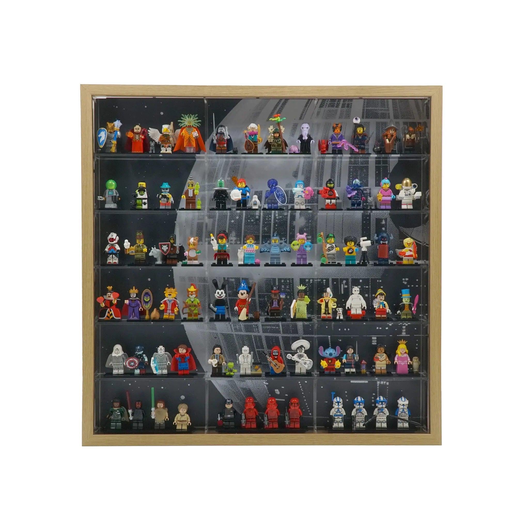 Large Sannahed Frame Insert Compatible With Lego Minifigs - 6 Row ...