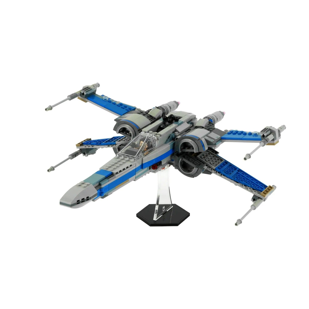 Acrylic Display Stand Fits LEGO 75301, 75149, 75102, X-wing Fighter ...