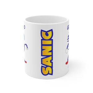 Sanic Hedgehog, Gotta Go Fast Sanic Meme Mug - Etsy