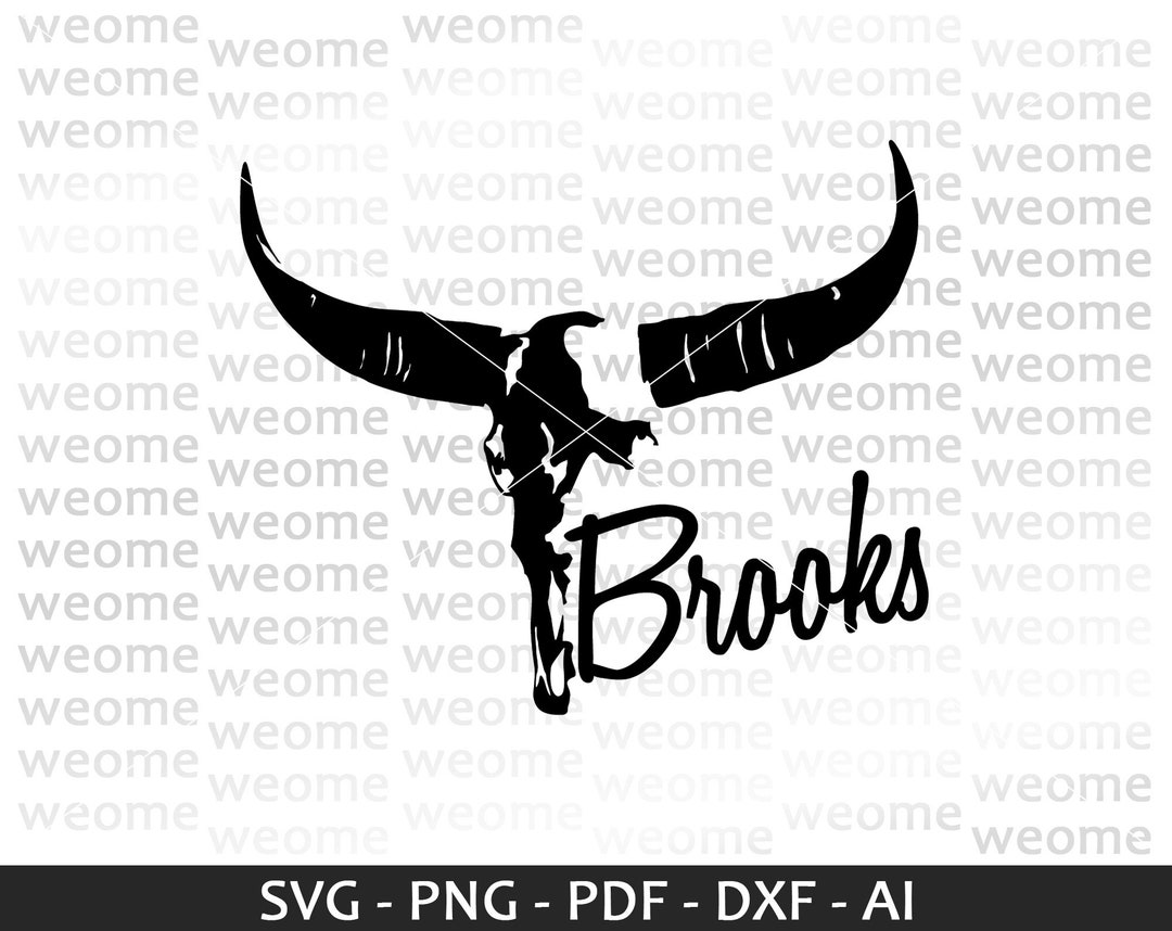 Brooks Svg Download File for Cricut, Laser Cut and Print, Commercial ...