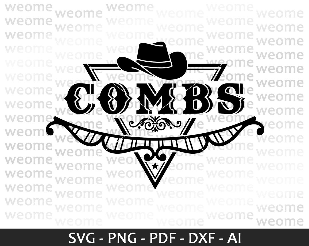 Combs Svg Download File for Cricut, Laser Cut and Print, Commercial Use ...