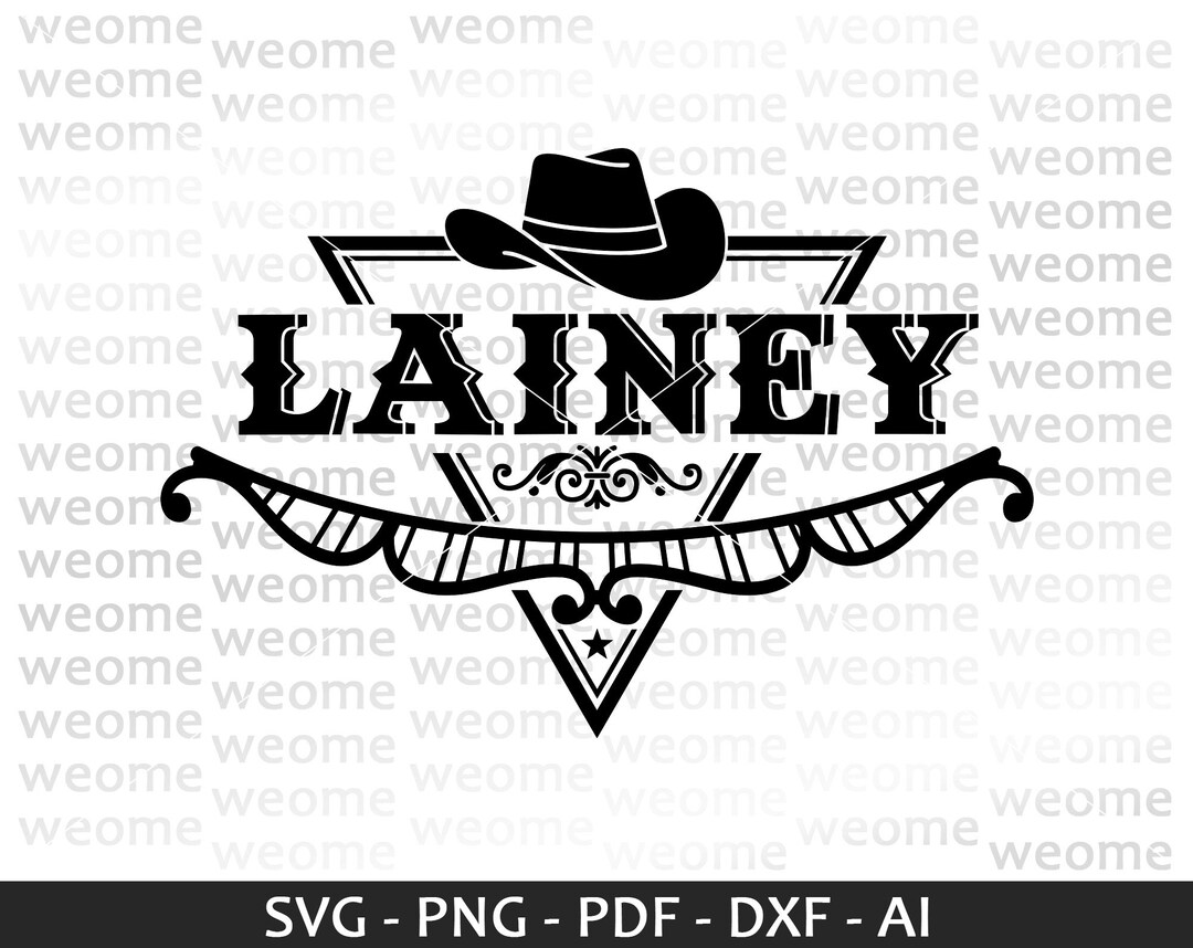 Lainey Svg Download File for Cricut, Laser Cut and Print, Commercial ...