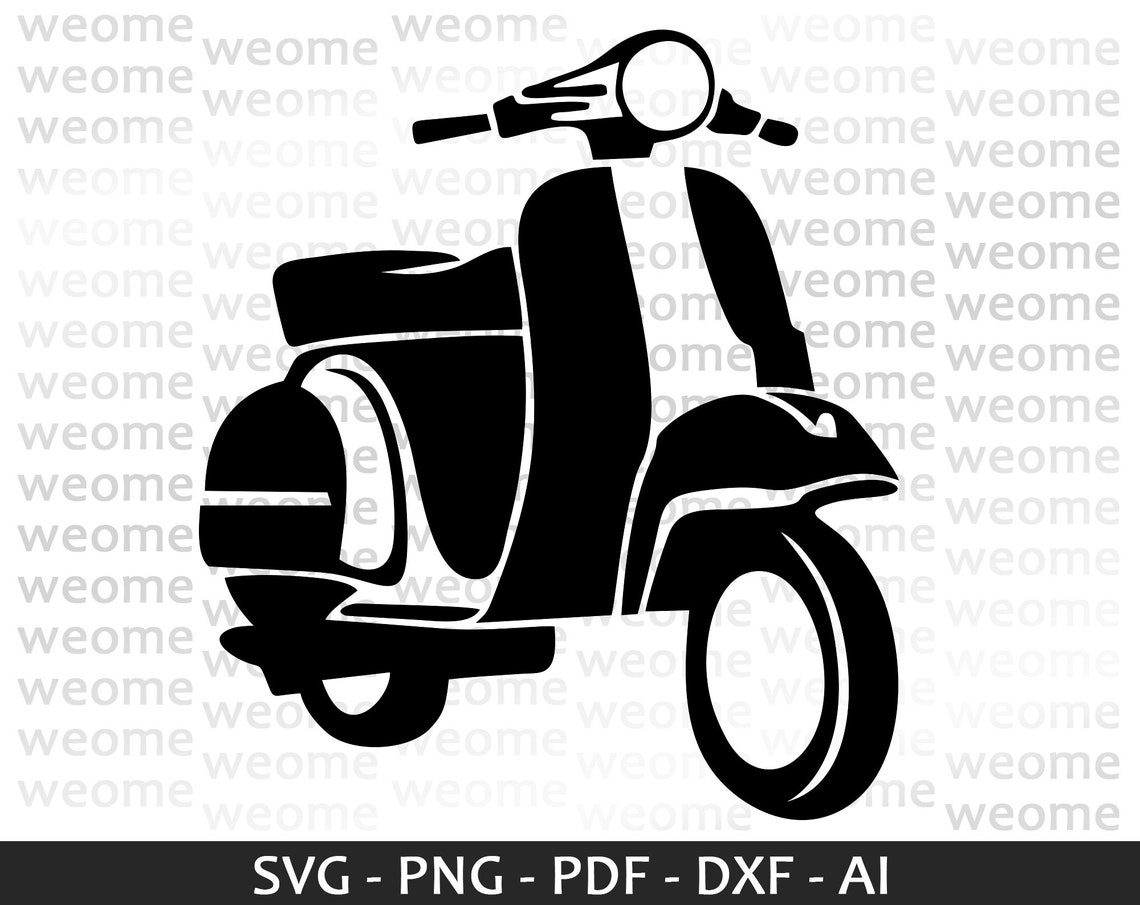Vespa Svg Download File for Cricut Laser Cut and Print - Etsy UK