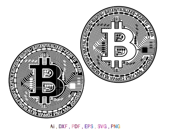 Bitcoin Svg Download File for Cricut Laser Cut and Print - Etsy