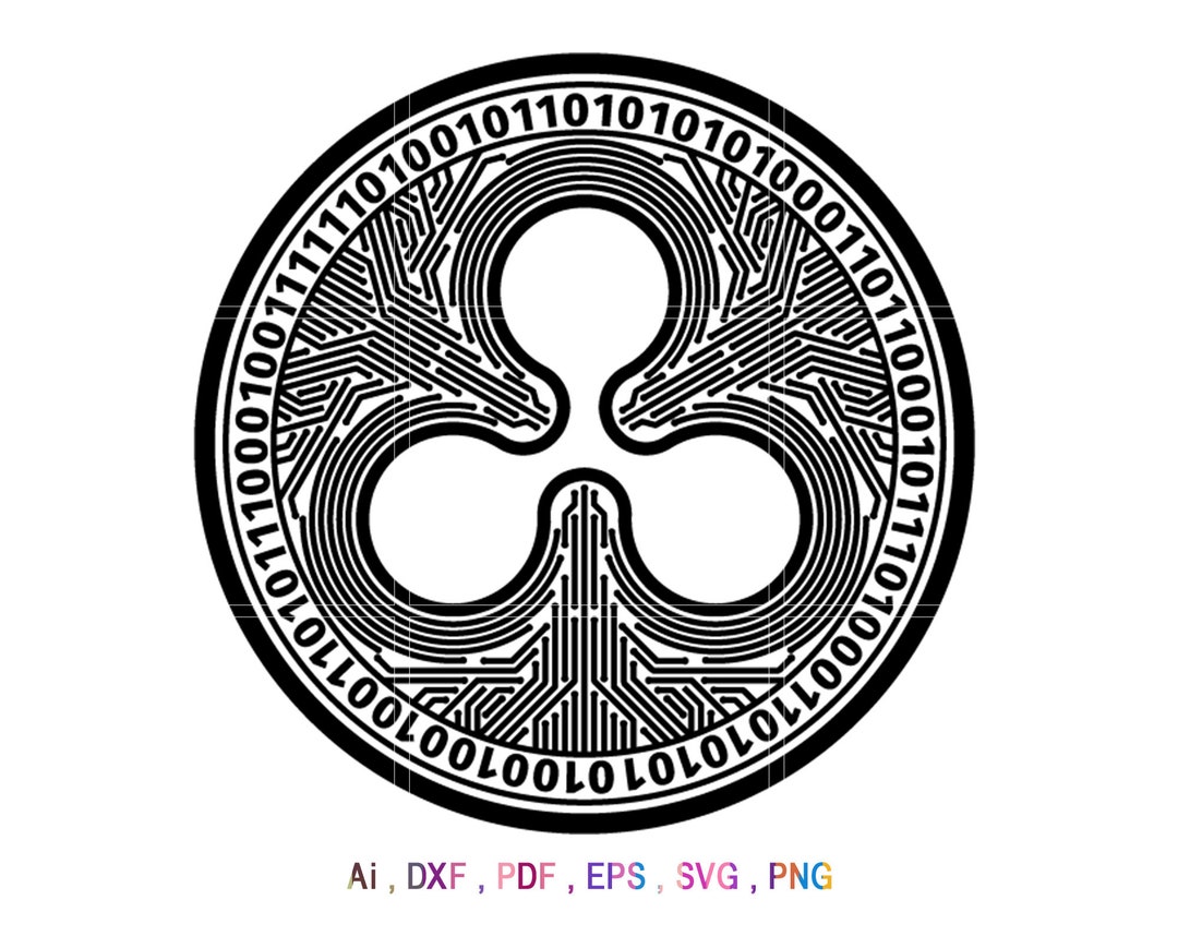 Ripple XRP Svg Download File for Cricut, Laser Cut and Print ...