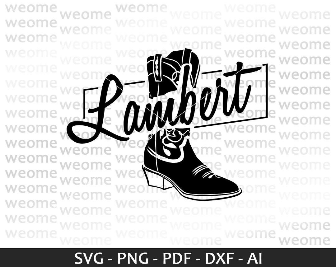 Lambert Svg Download File for Cricut, Laser Cut and Print, Commercial ...
