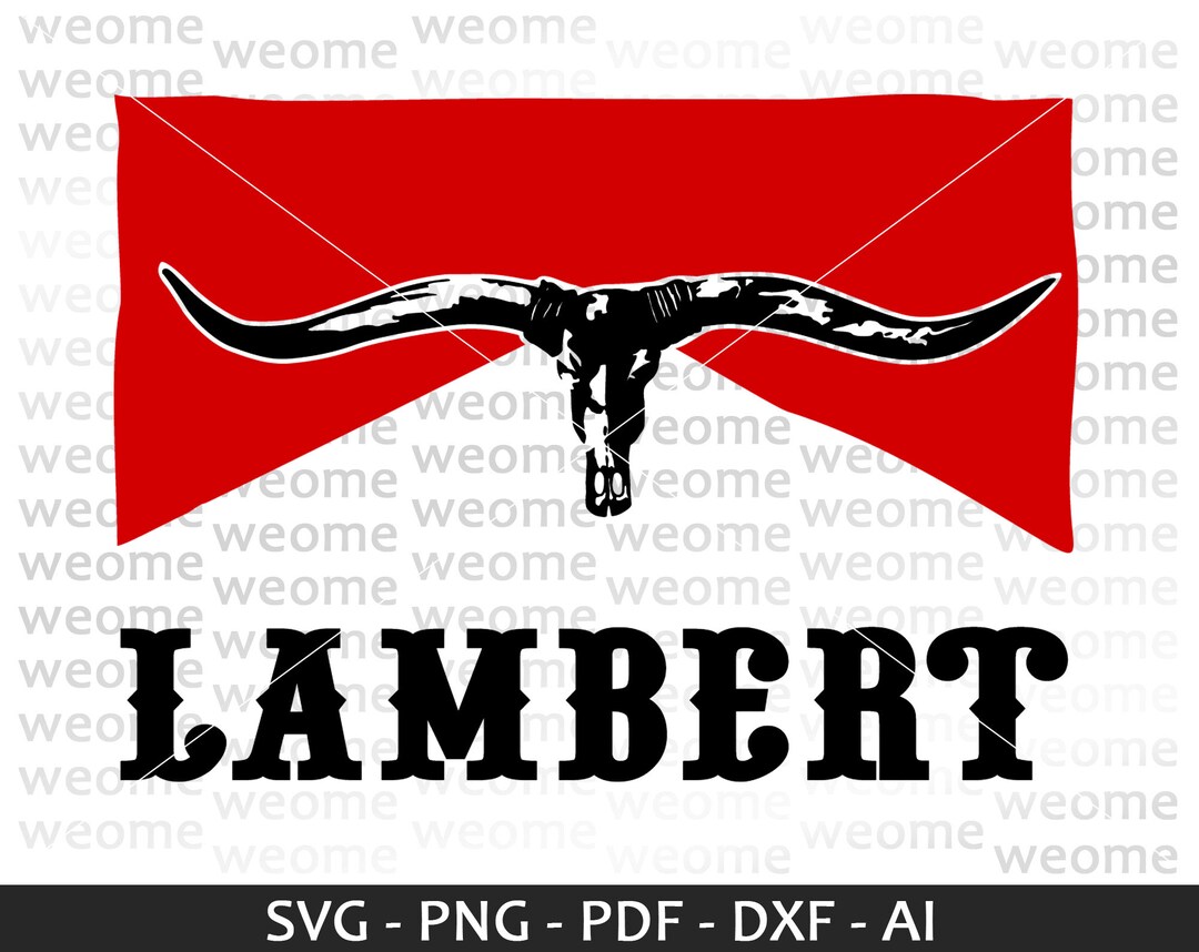 Lambert Svg Download File for Cricut, Laser Cut and Print, Commercial ...