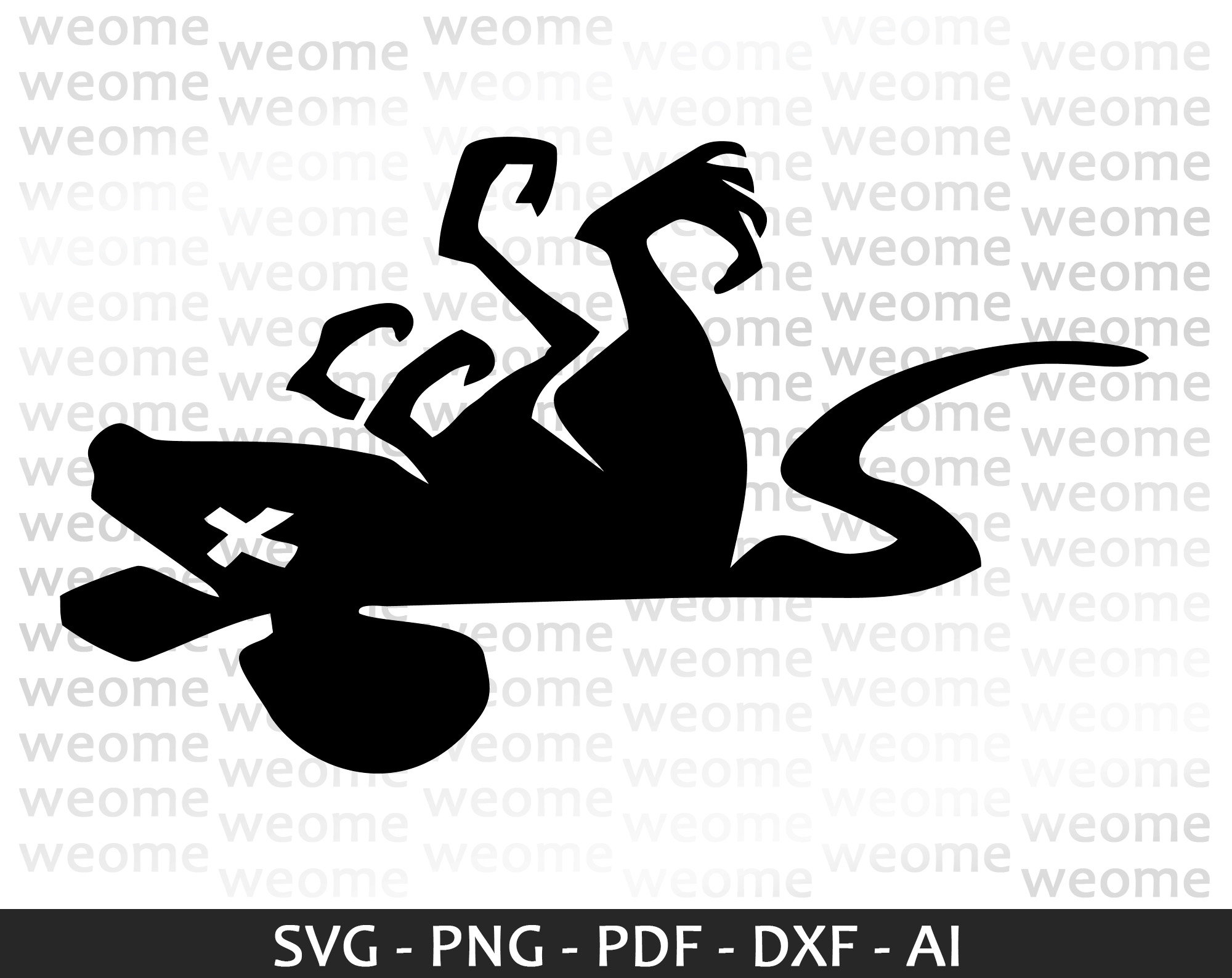 Dead Rat Svg Download File for Cricut, Laser Cut and Print, Commercial ...