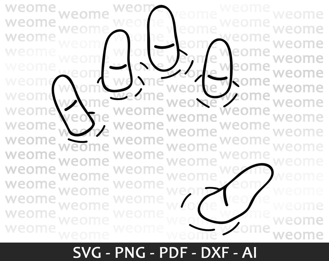 Sinking Hand Svg Download File for Cricut, Laser Cut and Print ...