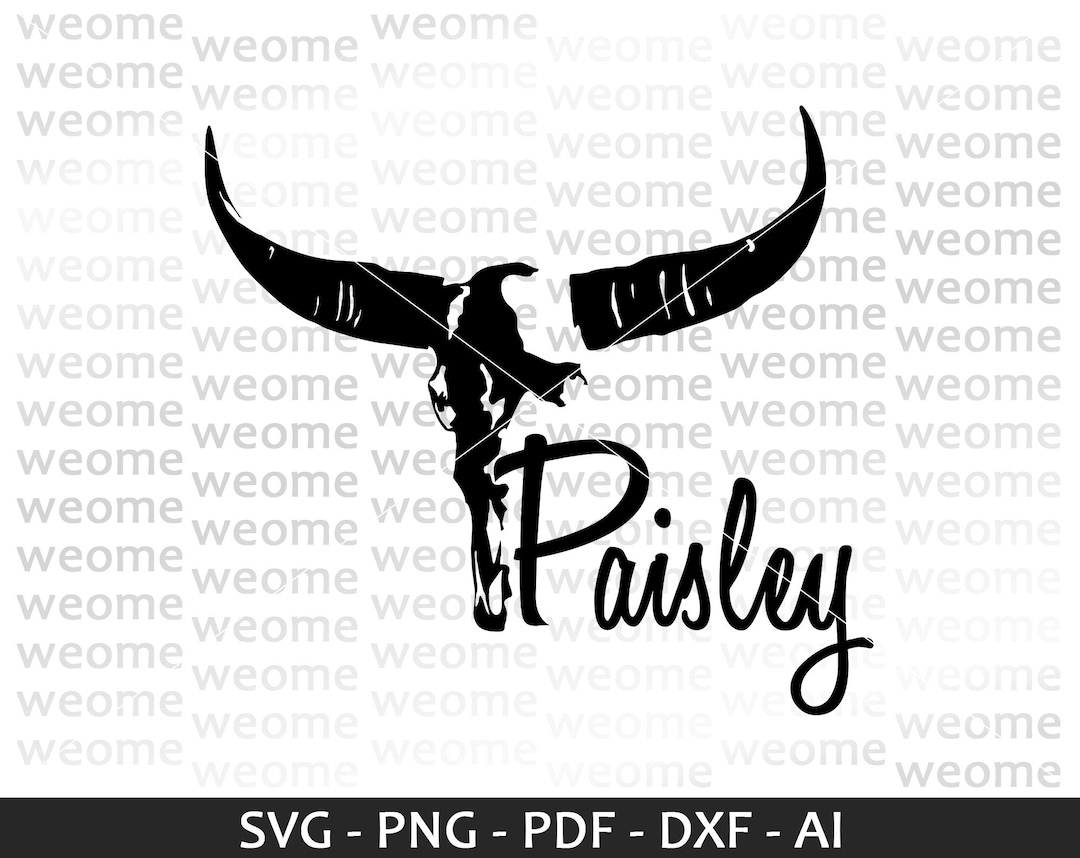 Paisley Svg Download File for Cricut, Laser Cut and Print, Commercial ...