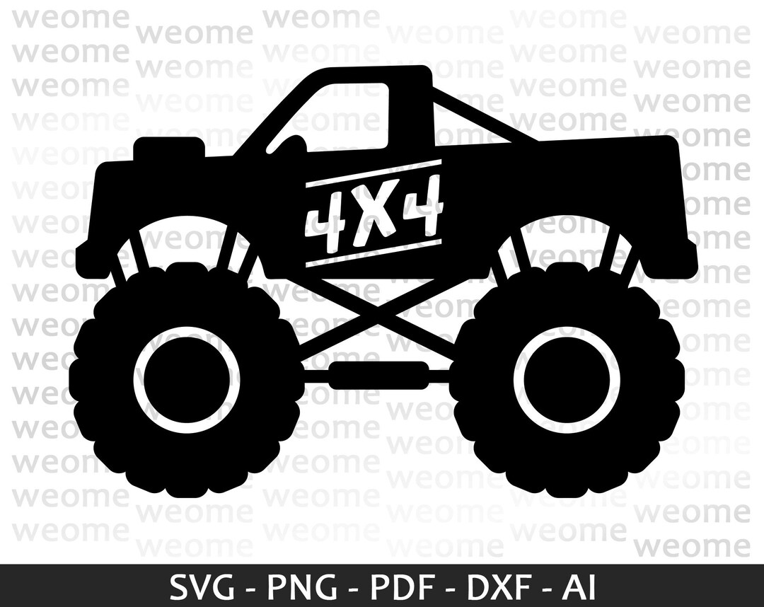 4x4 Offroad Decal Svg Download File for Cricut Laser Cut and - Etsy