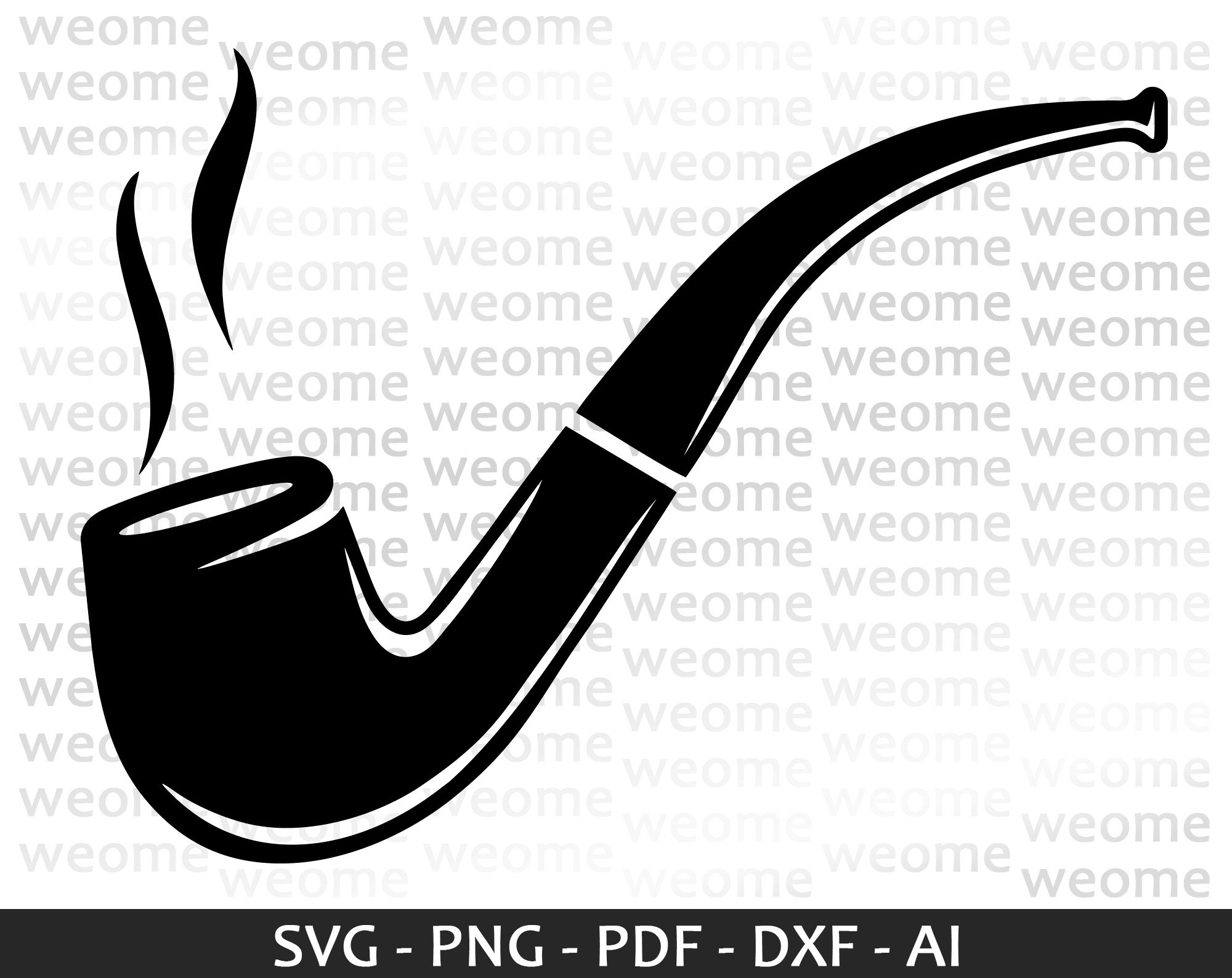 Pipe Svg Download File for Cricut, Laser Cut and Print, Commercial Use ...