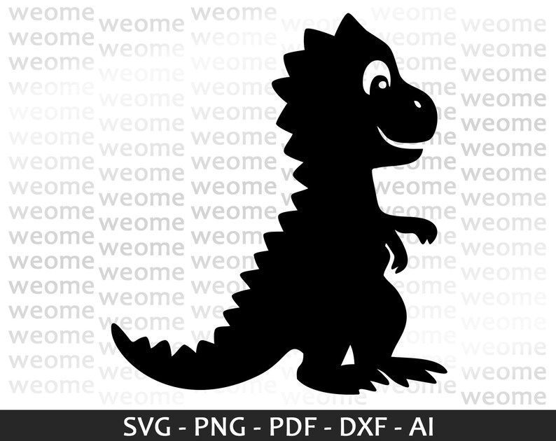 T Rex Dinosaur Svg Download File for Cricut, Laser Cut and Print ...