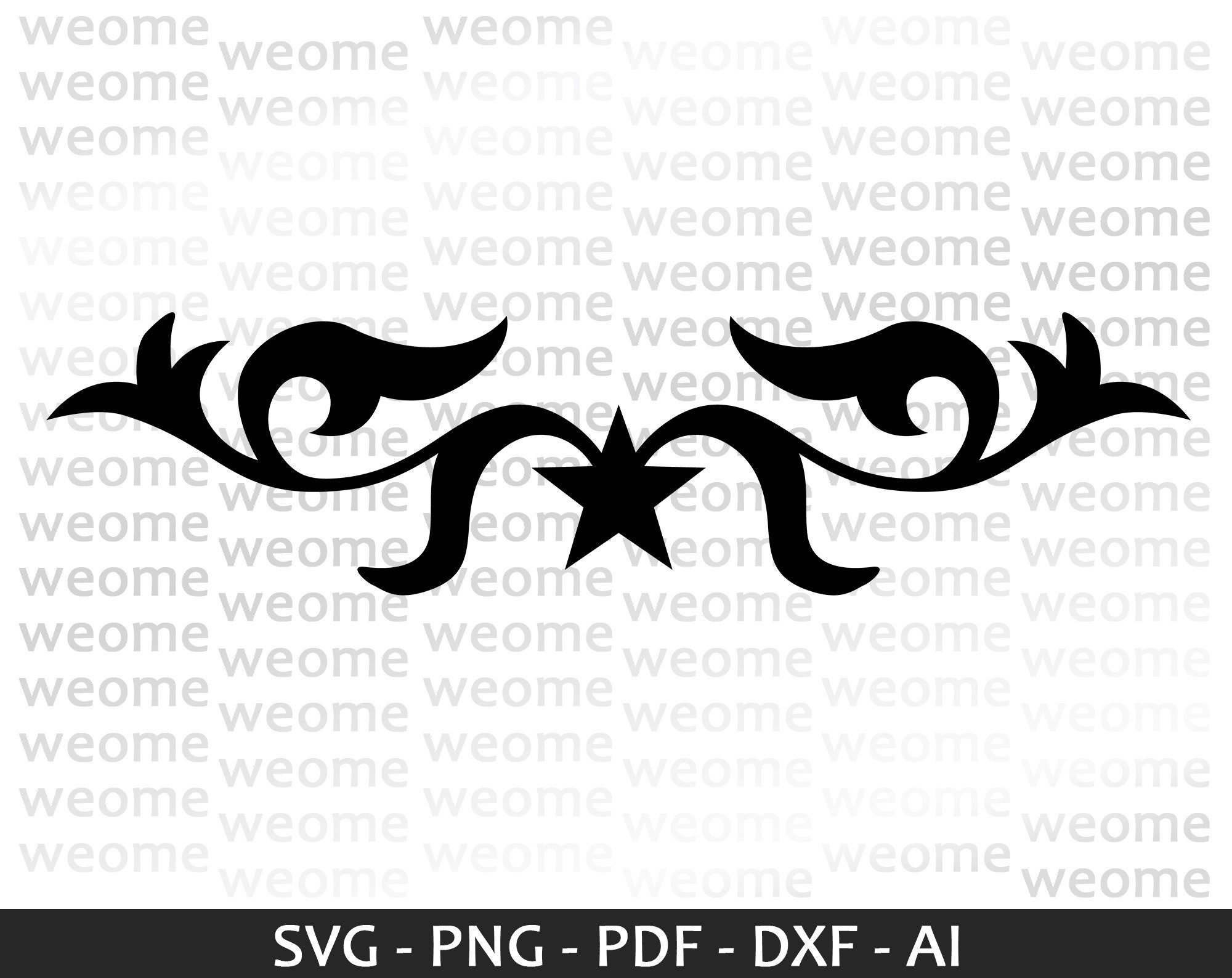 Tattoo Design Svg Download File for Cricut, Laser Cut and Print ...