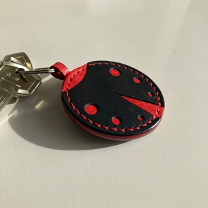 Handmade Leather Keychain Leather Key Fob Leather Key Ring Handmade ...
