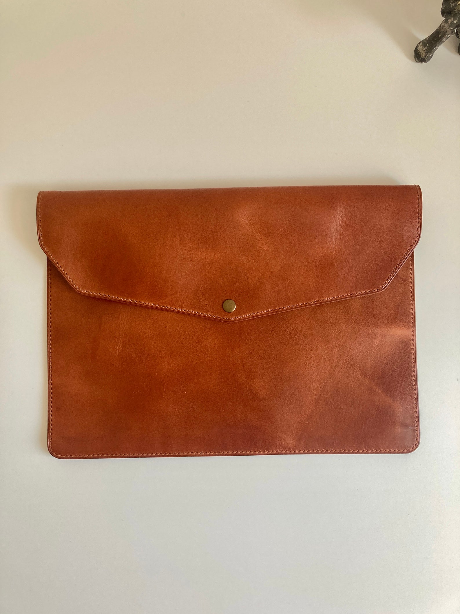 Leather Document Folder File Folder Portfolio Folder Bag for - Etsy