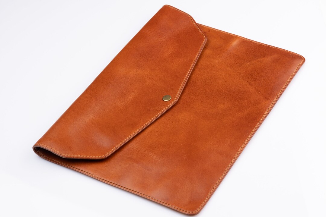 Leather Document Folder File Folder Portfolio Folder Bag for Documents ...