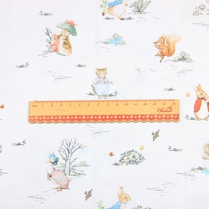 Peter Rabbit Fabric Cotton Cartoon Fabric Animation Fabric by the Half ...