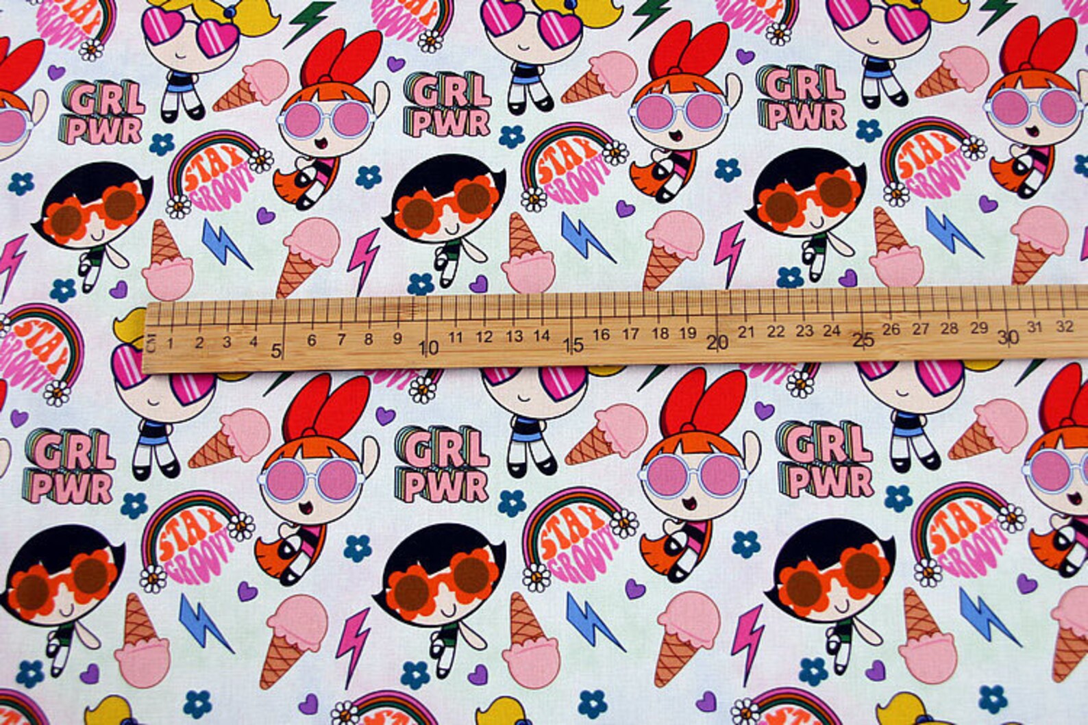 Powerpuff Girls Fabric Cotton Cartoon Fabric Sewing Fabric - Etsy