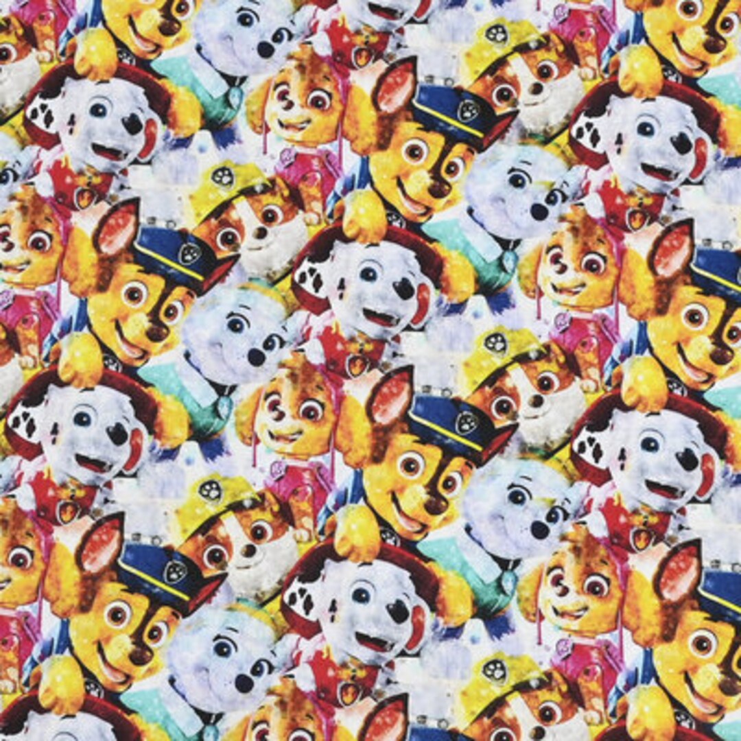 PAW Patrol Fabric Good Pups Fabric Cotton Cartoon Fabric Animation ...