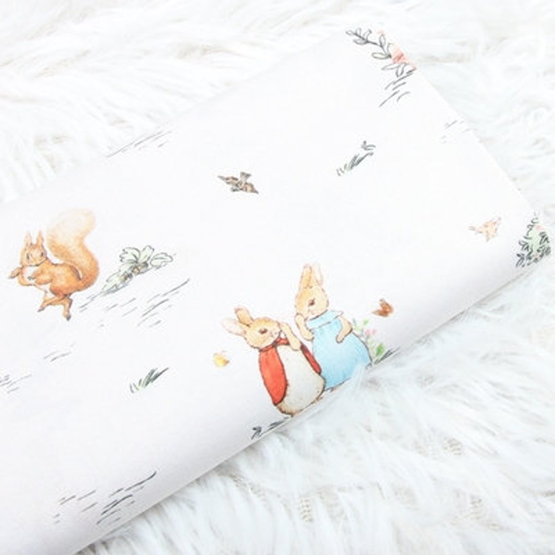 Peter Rabbit Fabric Cotton Cartoon Fabric Animation Fabric by the Half ...
