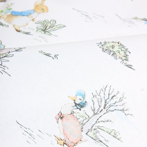 Peter Rabbit Fabric Cotton Cartoon Fabric Animation Fabric by the Half ...
