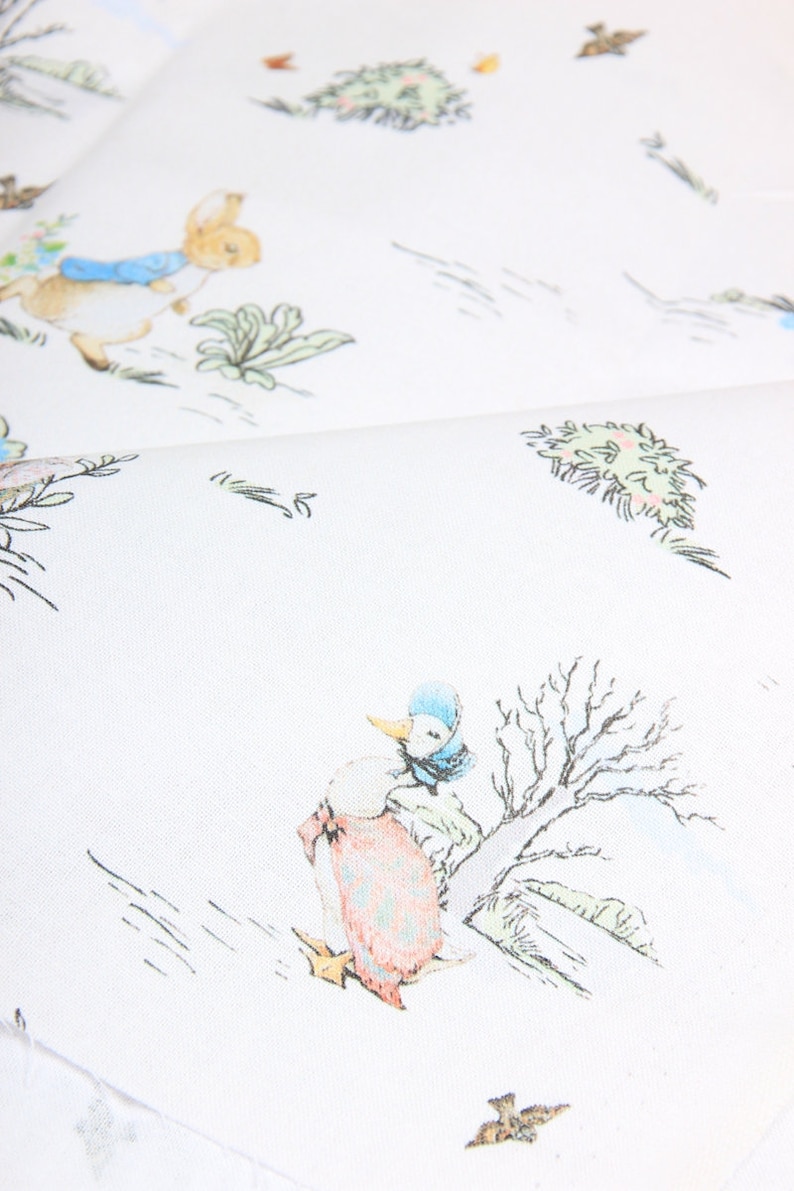 Peter Rabbit Fabric Cotton Cartoon Fabric Animation Fabric by the Half ...