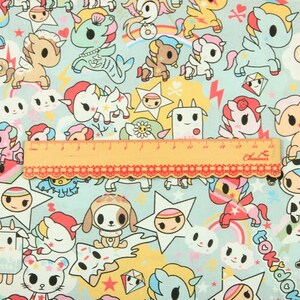 Tokidoki Fabric Unicorn Fabric Cotton Cartoon Fabric Sewing Fabric ...