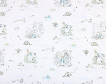Peter Rabbit Fabric Beatrix Potter Fabric Cotton Cartoon Fabric ...