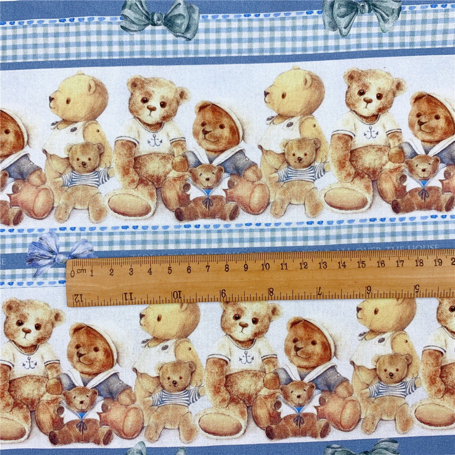 Teddy Bears Fabric Cotton Cartoon Fabric Animation Fabric by - Etsy