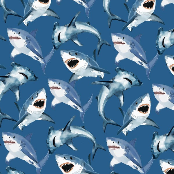 Shark Fabric - Etsy