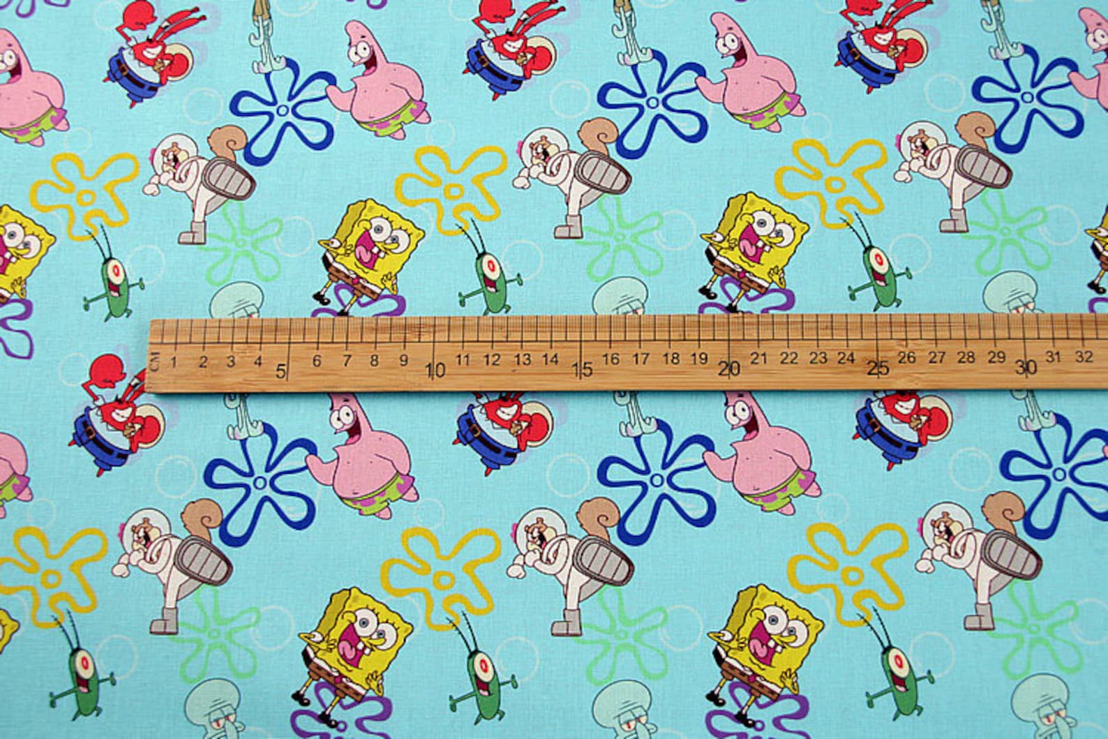 Spongebob Squarepants Fabric Spongebob Patrick Fabric Cotton - Etsy