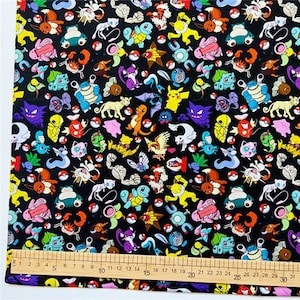 Pokemon fabric - Etsy