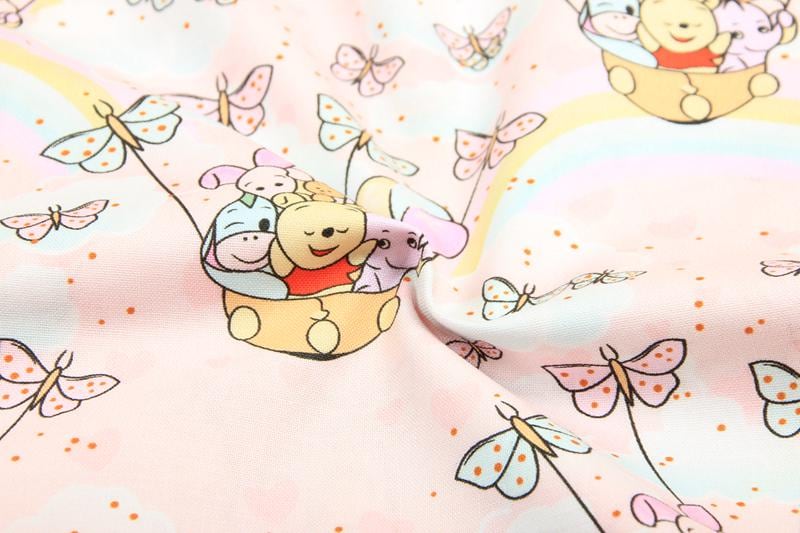 Winnie the Pooh Fabric Tigger Piglet Eeyore Fabric Cotton Cartoon ...