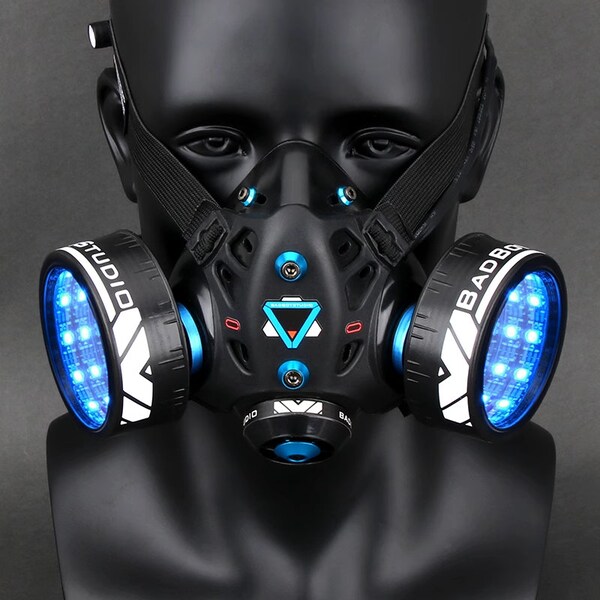 Cyberpunk Helmet - Etsy