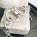 Antique Silver Heavy Chain Link Wrap Bracelet, Chunky Statement Chain ...