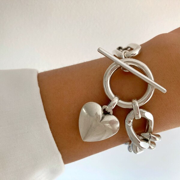 Chunky Bracelet - Etsy