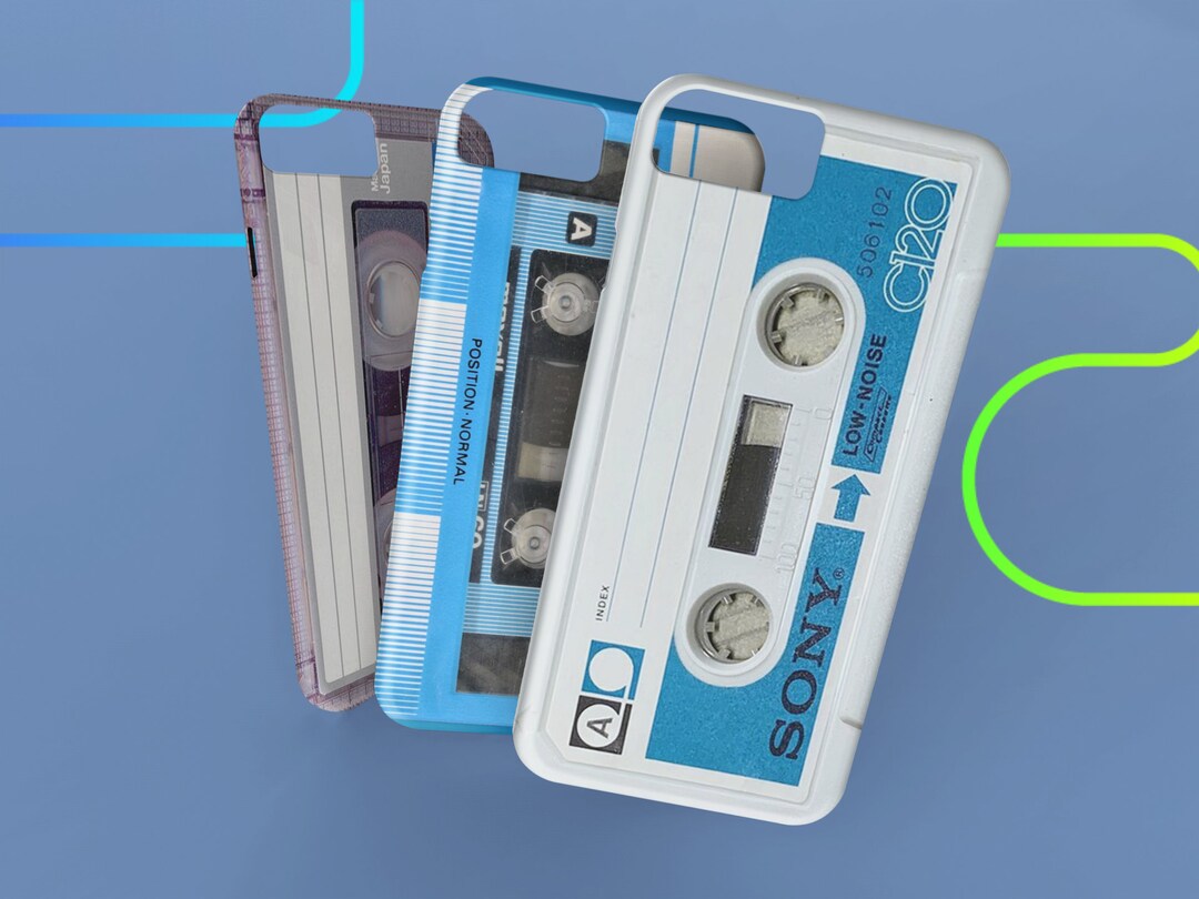 Cassette Tape Phone Case TPU Phone Cases Multiple Designs to Choose ...