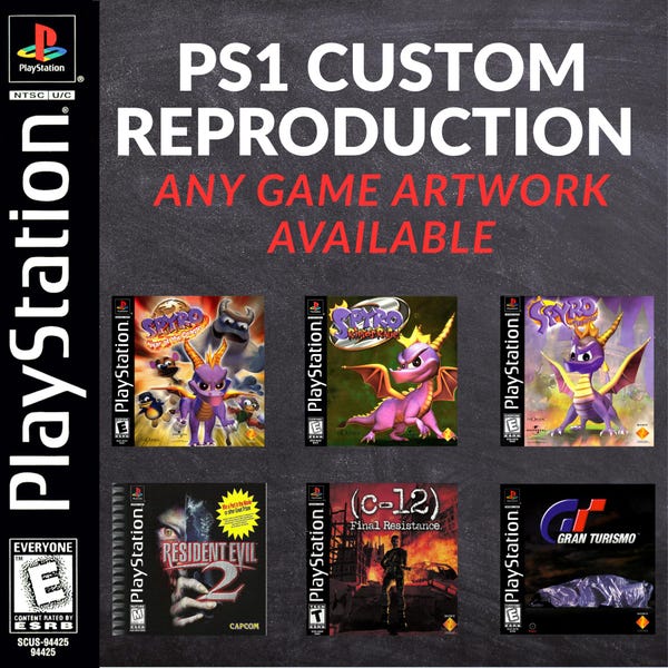 Ps1 Covers - Etsy