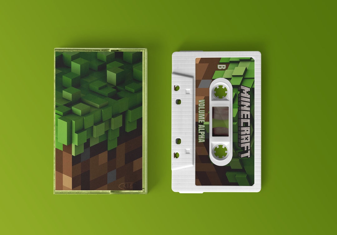Minecraft Volume Alpha Audio Cassette Tape Includes - Etsy