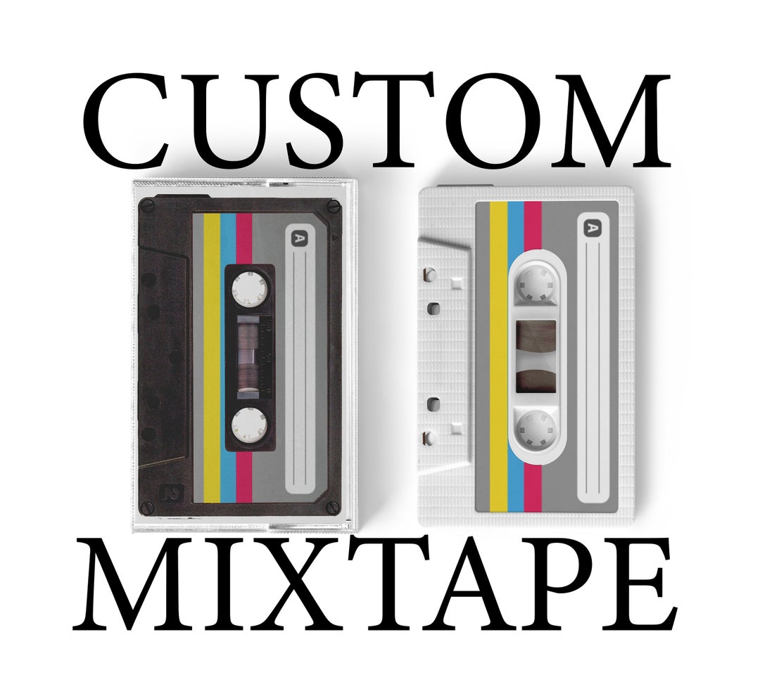 Custom Cassette Mixtape: Record Your Playlist - Etsy